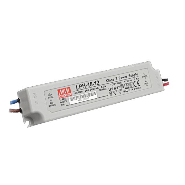 PS-SP11333 Mean Well LPH-18-12 12V 18W LED Driver