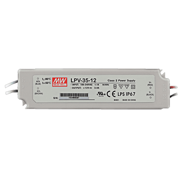 PS-SP11342 Mean Well LPV-35-12 12V 35W LED Driver