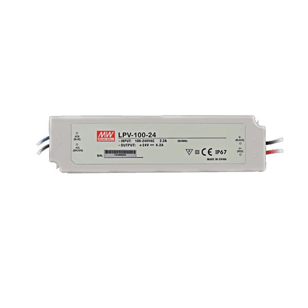 PS-SP11348 Mean Well LPV-100-24 24V 100W IP67 LED Driver