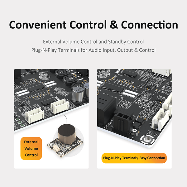 AA-AB32257 WONDOM TAS5768 DIPO2 2 x 50W Pure Digital 3-Wire I2S Input Amplifier Board