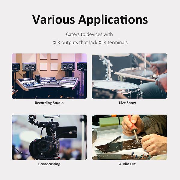 AA-AA11433 ADP-XAO XLR Analog Output Audio Distribution Panel 4mm ...