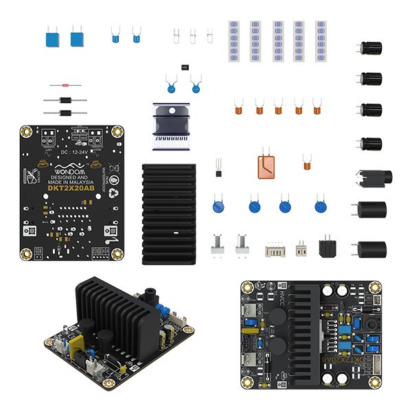 AA-AK31164 DKT2X20AB 2x20W Class AB High-Fidelity Audio Amplifier Board ...