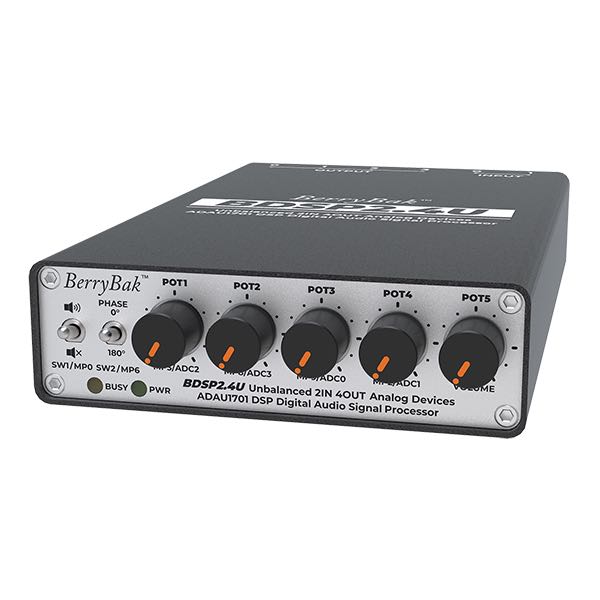 AA-AP23124 BDSP2.4U ADAU1701 DSP Preamp 2-Way Digital Crossover EQ Bass ...