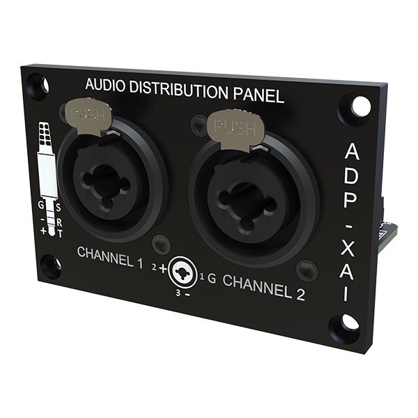 AA-AA11432 ADP-XAI XLR Analog Input Audio Distribution Panel XLR / 6 ...