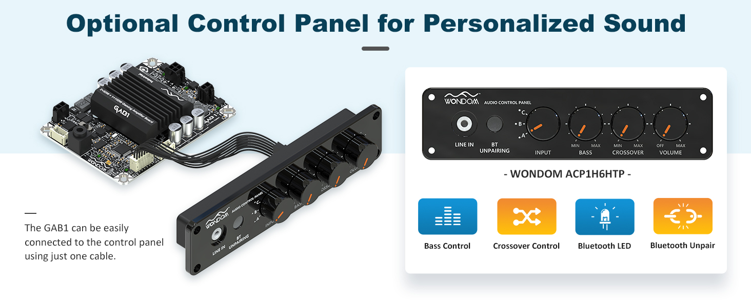 WONDOM OFFICIAL SHOP - Bluetooth Amplifier Board - Sure Electronics ...