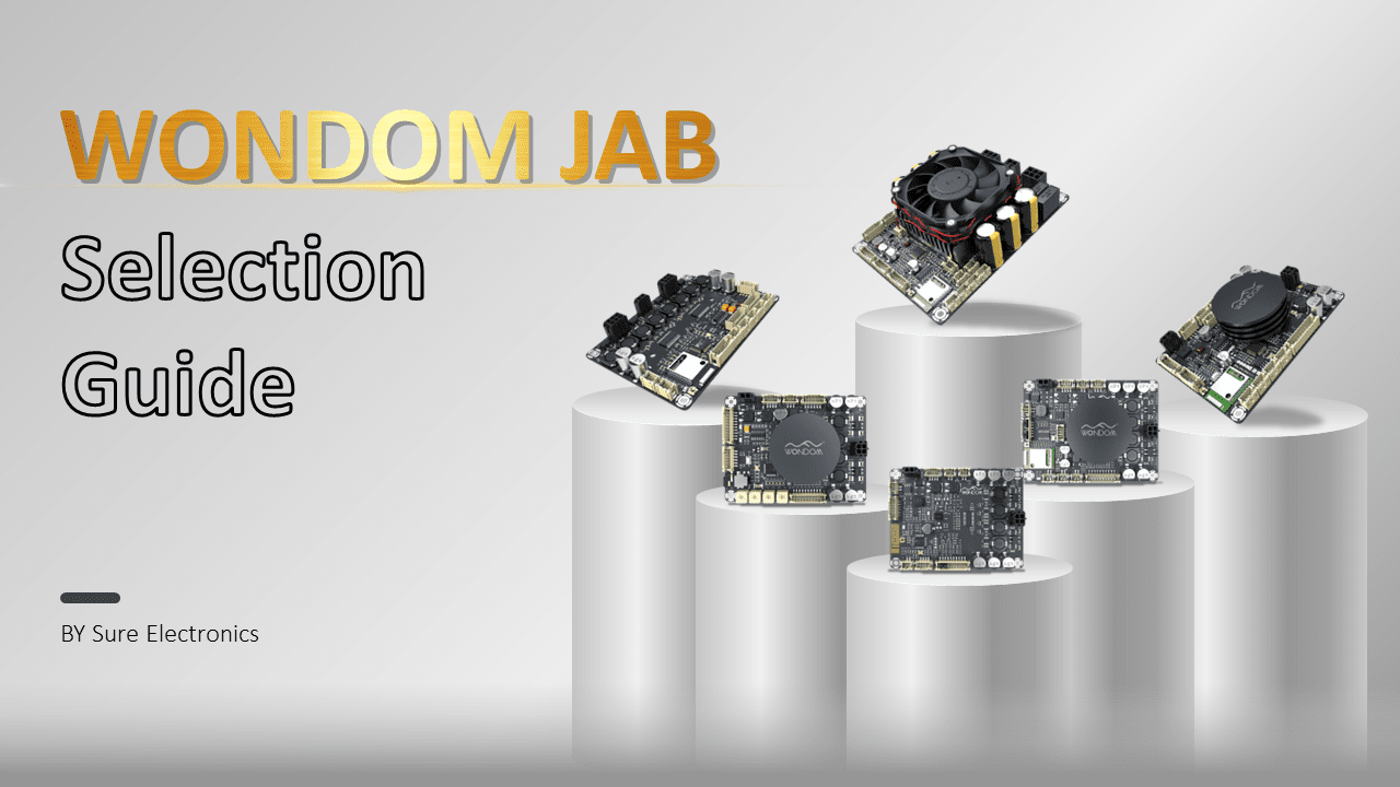 AA-JA33286 WONDOM JAB5 4x100 Watt Class D Amplifier Board w ADAU1701 DSP