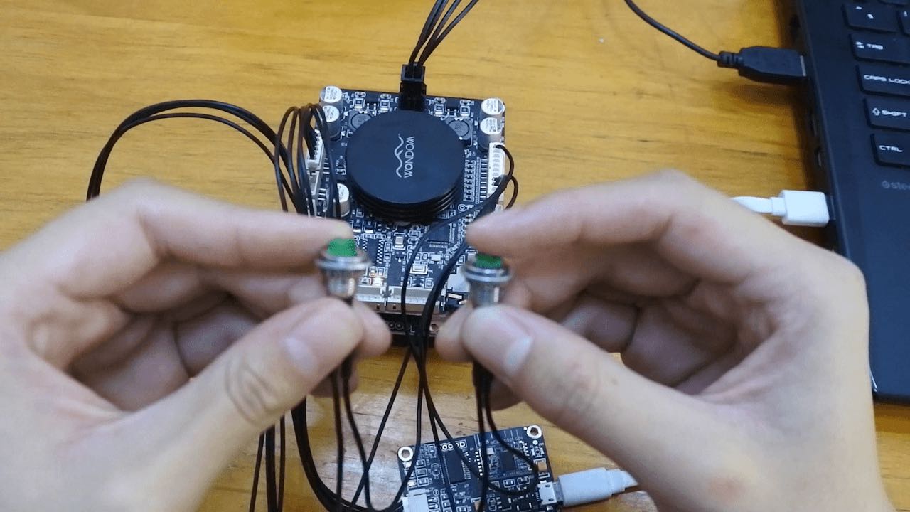 AA-JA31181 WONDOM JAB3-1100 1 x 100 Watt Class D Audio Amplifier Board w DSP