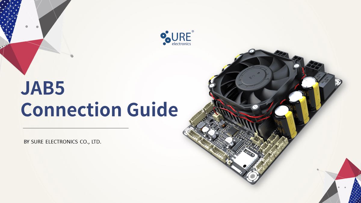 AA-JA33286 WONDOM JAB5 4x100 Watt Class D Amplifier Board w ADAU1701 DSP