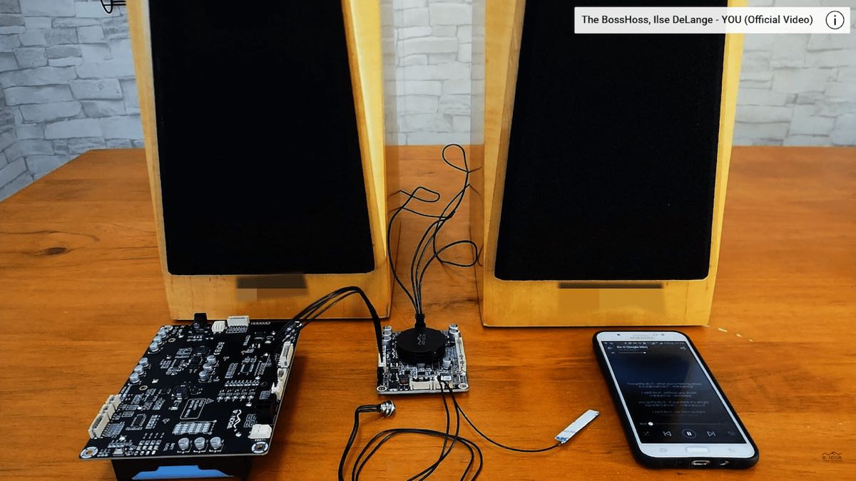 JAB4 & TAS5754 / TAS5756 for 4.2 System with 3-Way Digital Crossover, Bluetooth, I2S & ADAU1701 ...