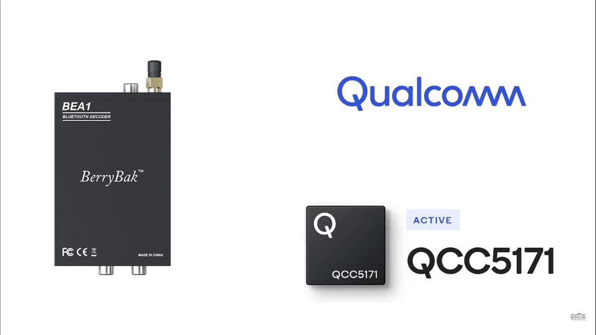 AA-AB41159 WONDOM BEA1 QCC5171 Bluetooth v5.3/USB Decoder w Optical Coaxial RCA Output