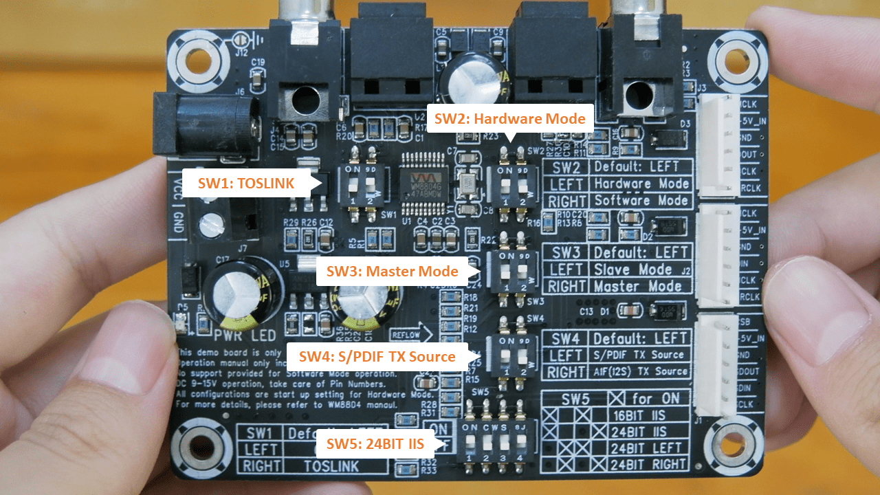 How to achieve S/PDIF input | Wondom